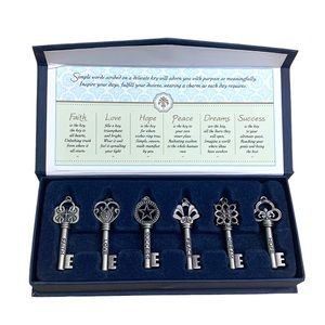 Jewelry | Nib Treasured Keys To Life Gothic Crown Jewelry Pendant Charm ...